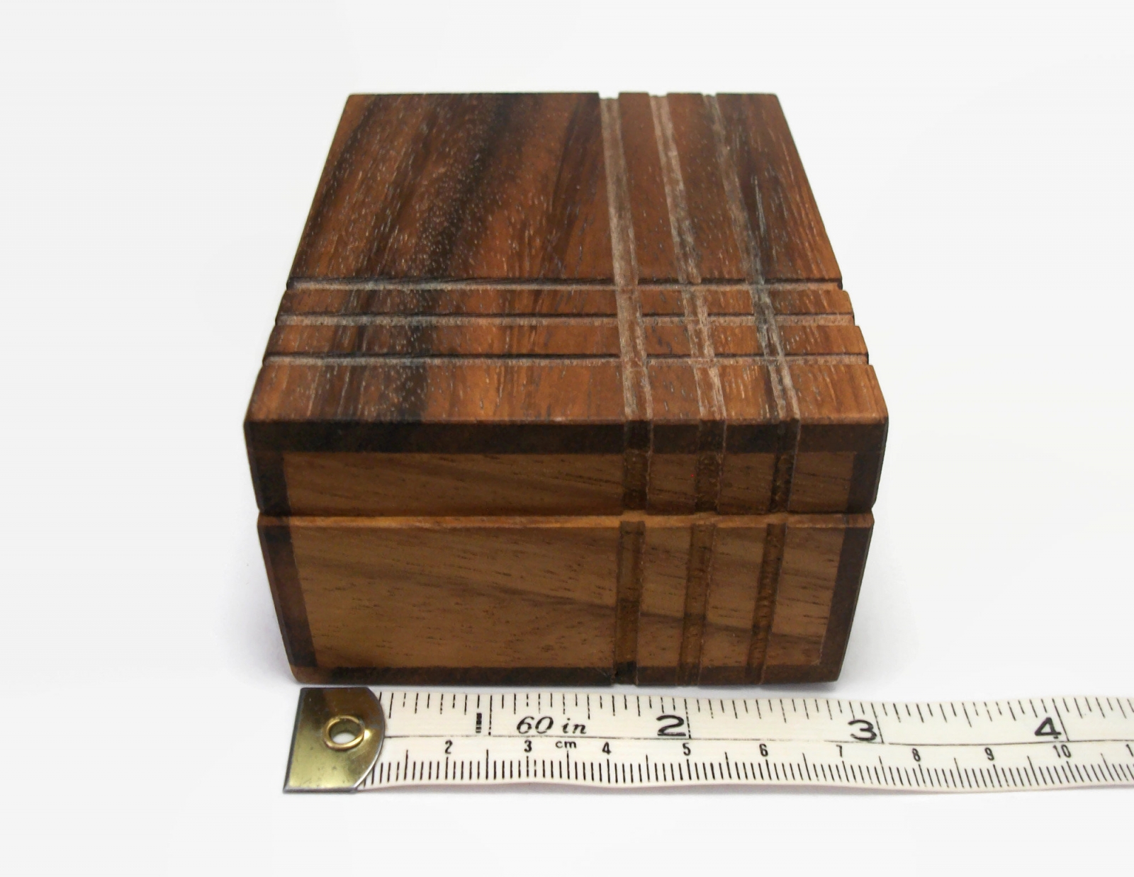 Vintage Wood Box of Puzzle Blocks Wooden Puzzle Toy Game Home Decor ...